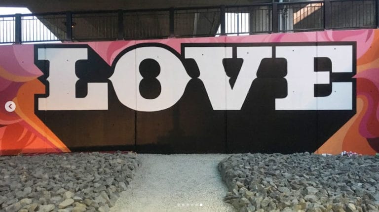 Cey Adams Love Mural - Business for the Arts Broward